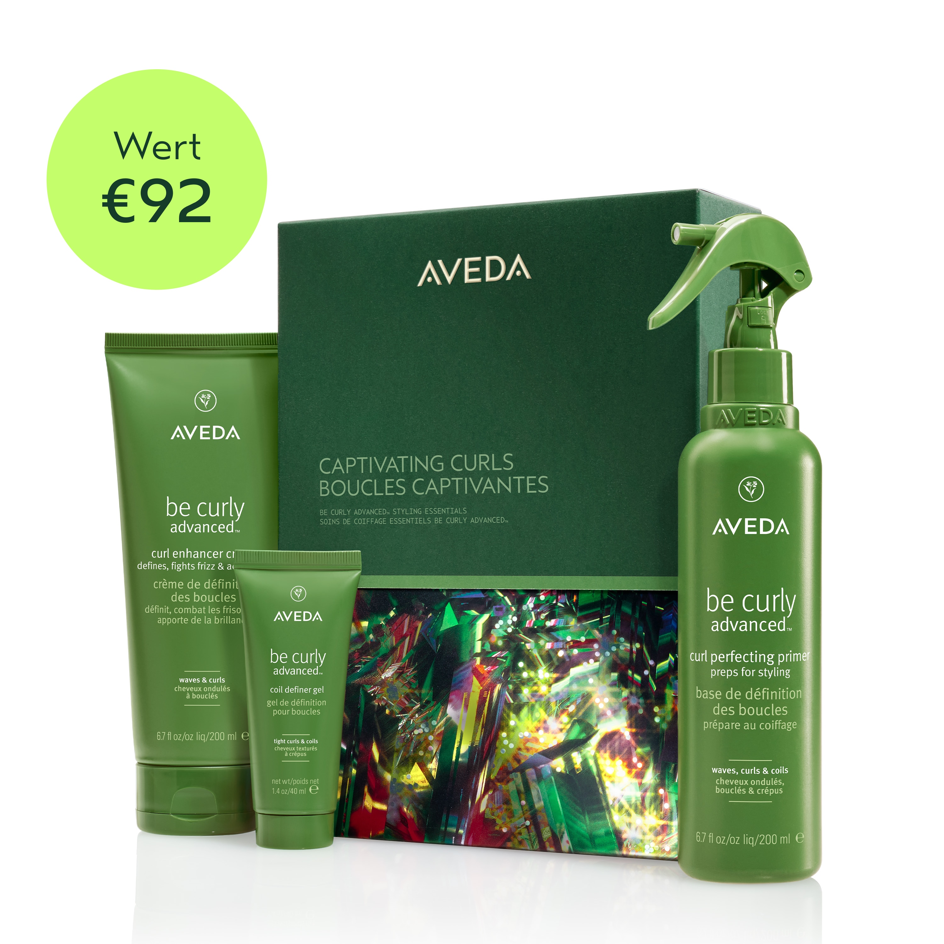 Limited Edition Captivating Curls Be Curly Advanced™ Styling Essentials Gift Set | Aveda