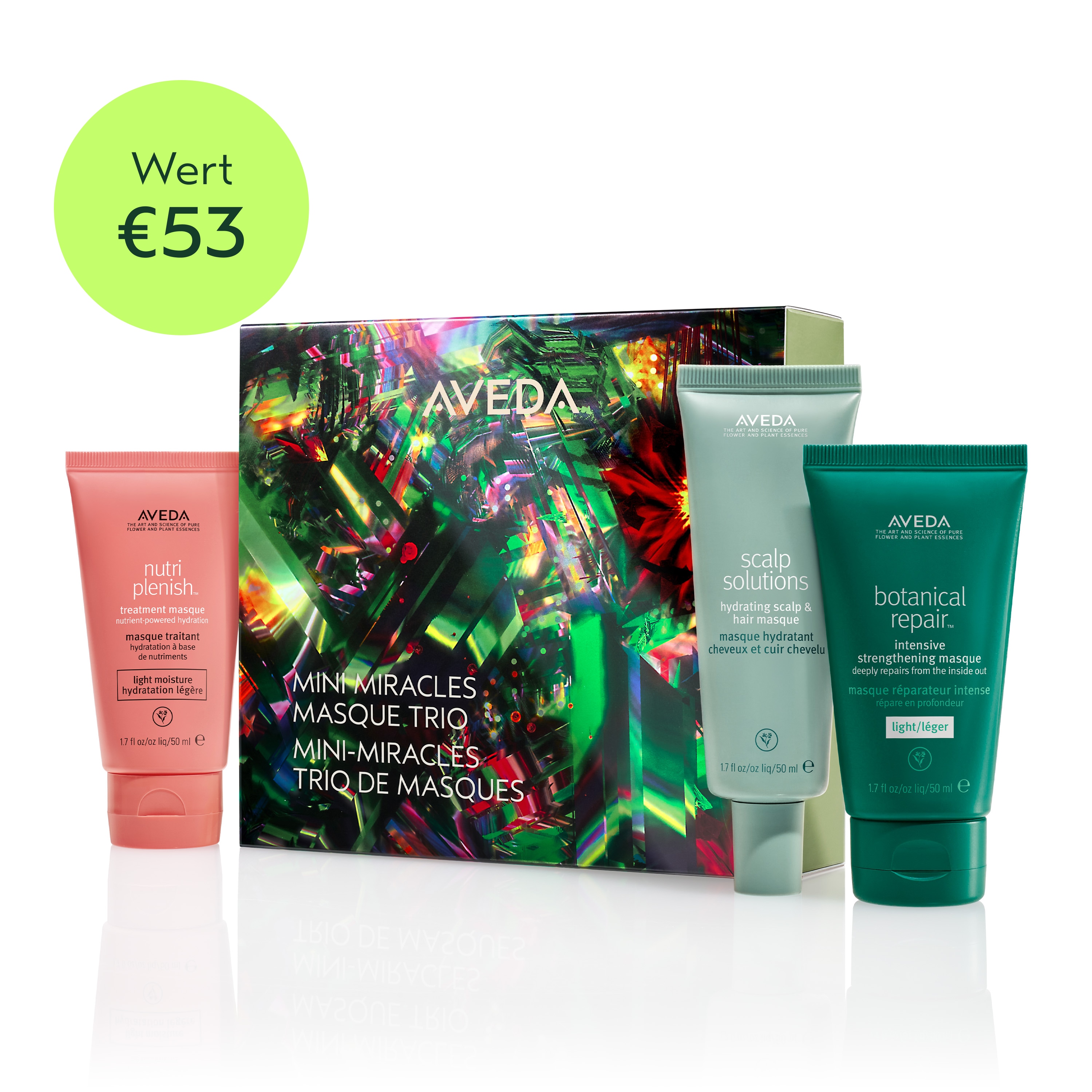 Limited Edition Mini Miracles Masque Trio Gift Set | Aveda