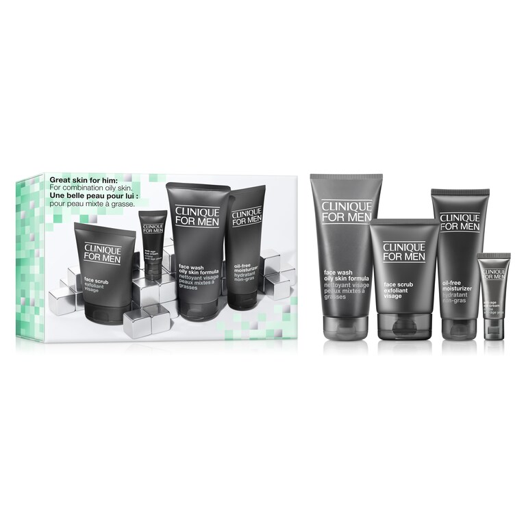 Great Skin For Him: Oily Skin Set | Clinique