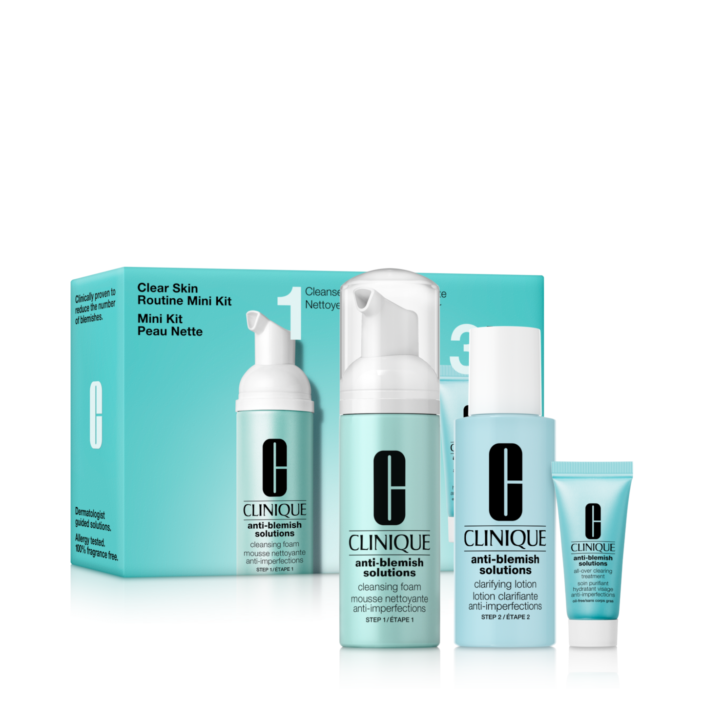 Clear Skin Routine: Mini Anti-Blemish Solutions Kit | Clinique