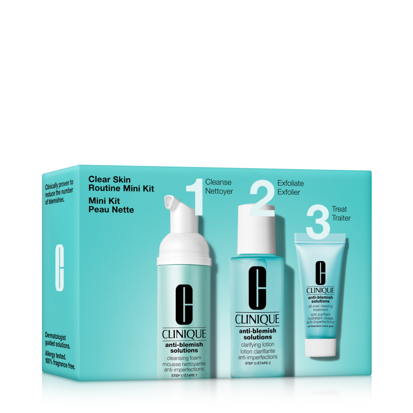 Clear Skin Routine: Mini Anti-Blemish Solutions Kit | Clinique
