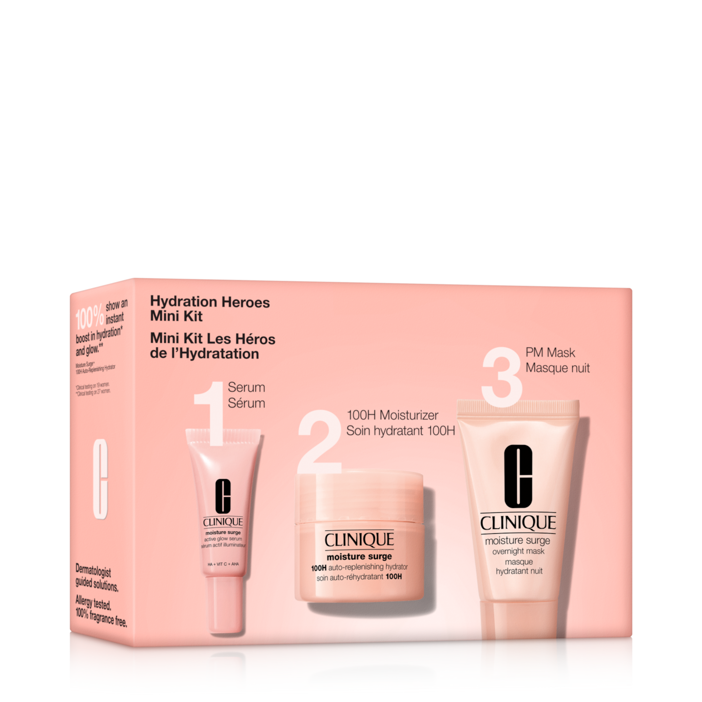 Hydration Heroes: Mini Moisture Surge Kit | Clinique