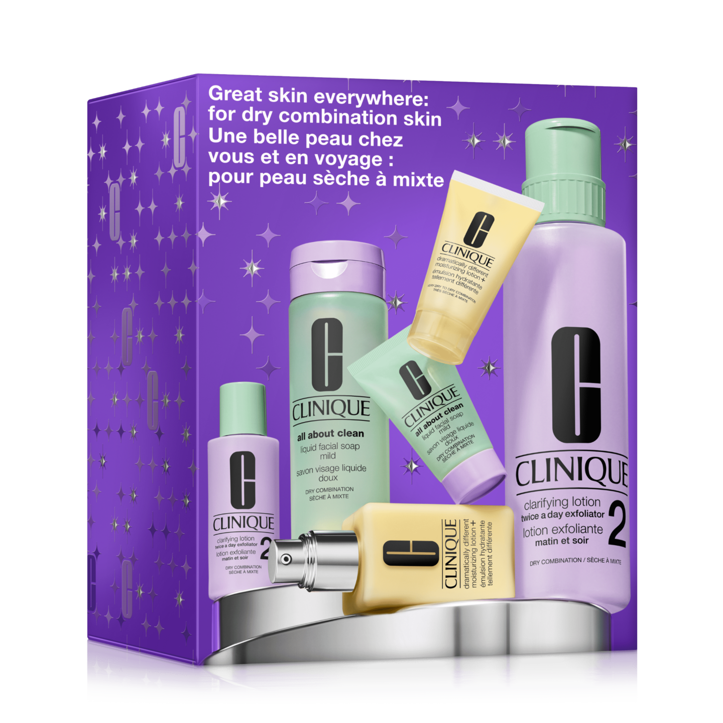 Great Skin Everywhere: Set para piel mixta seca | Clinique