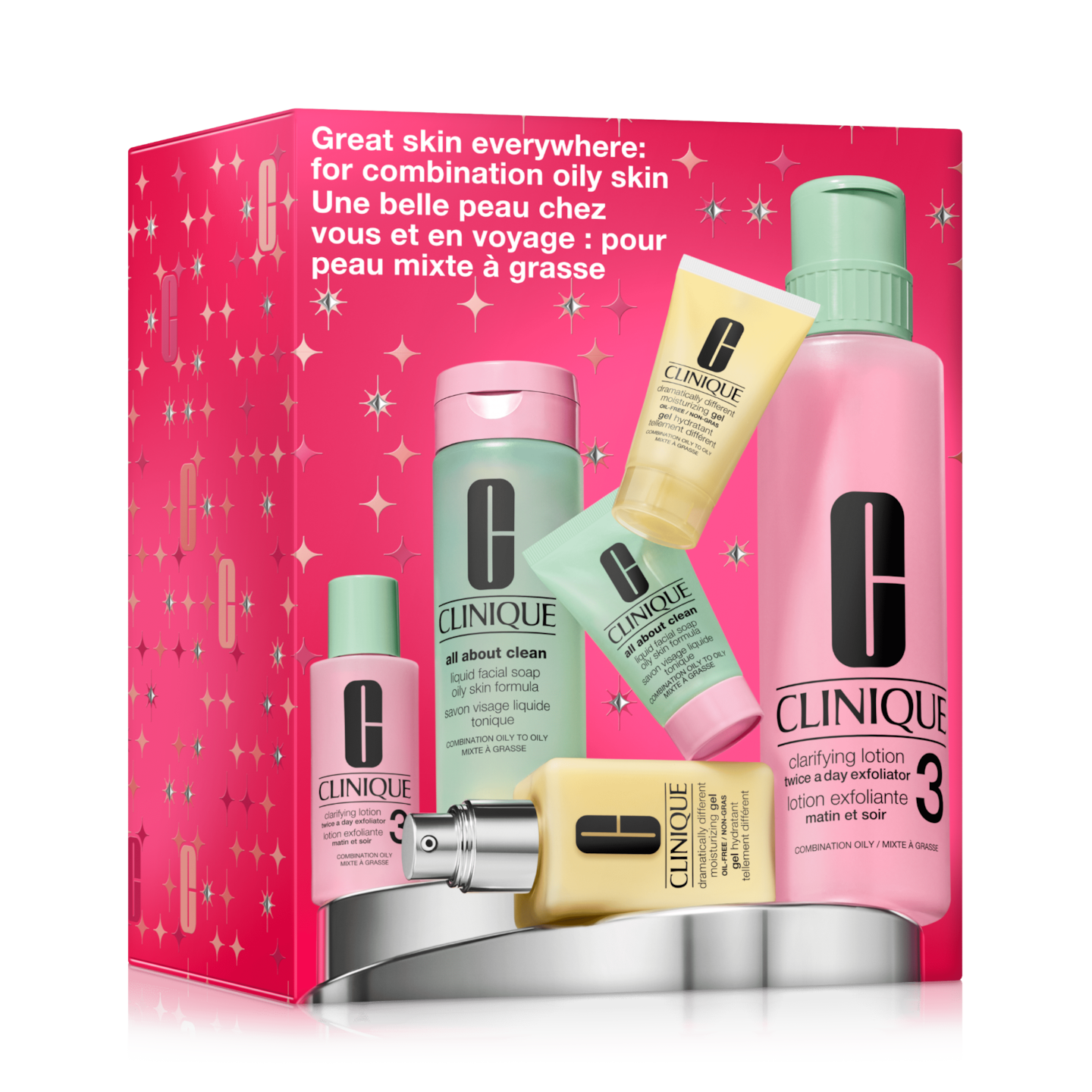 Great Skin Everywhere Set: For Combination Oily Skin | Clinique