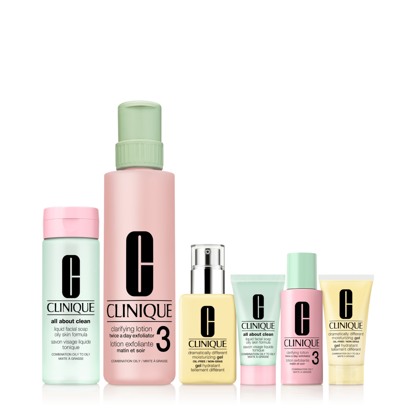 Great Skin Everywhere Set: For Combination Oily Skin | Clinique
