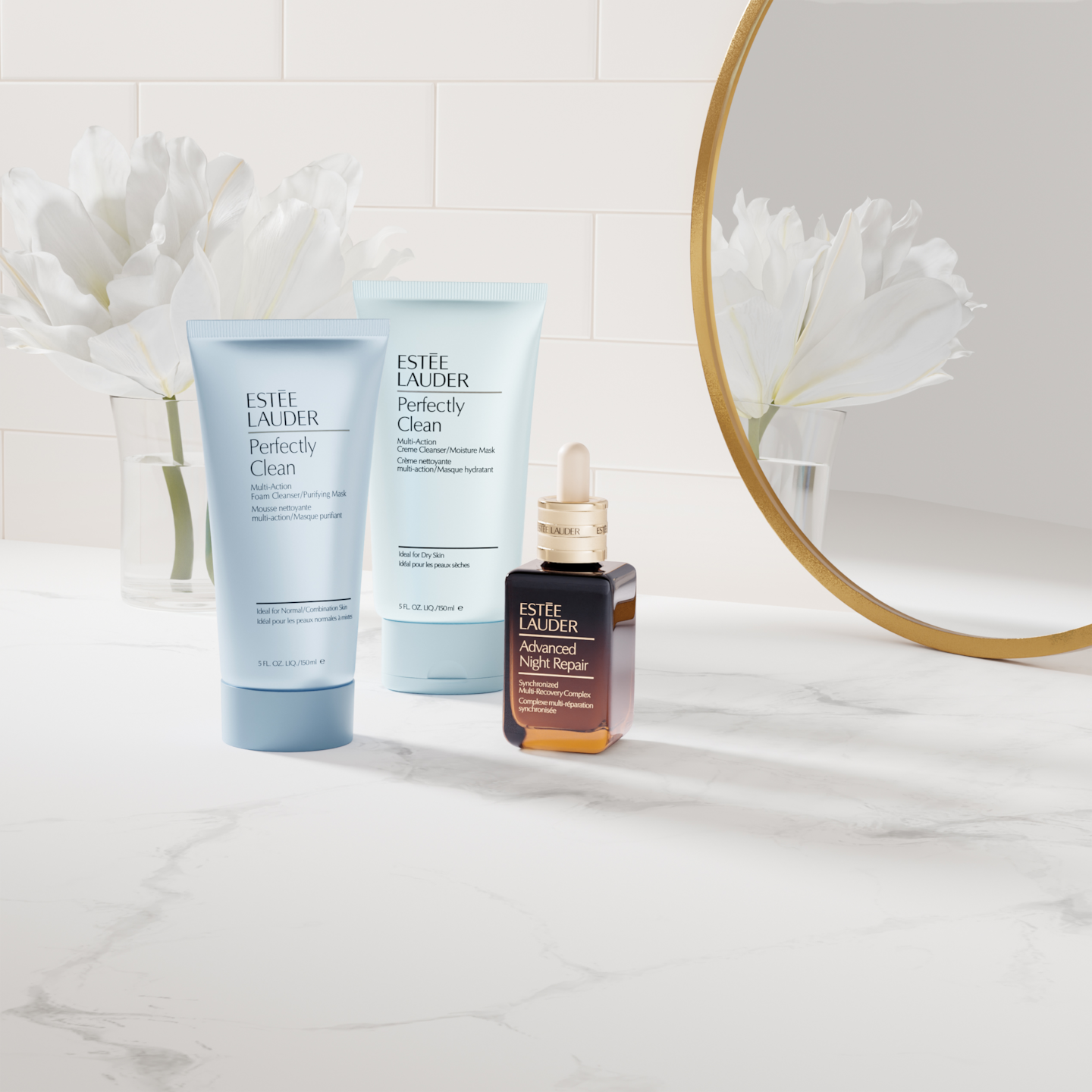 Perfectly Clean Multi-Action Foam Cleanser/Purifying Mask | Estée Lauder