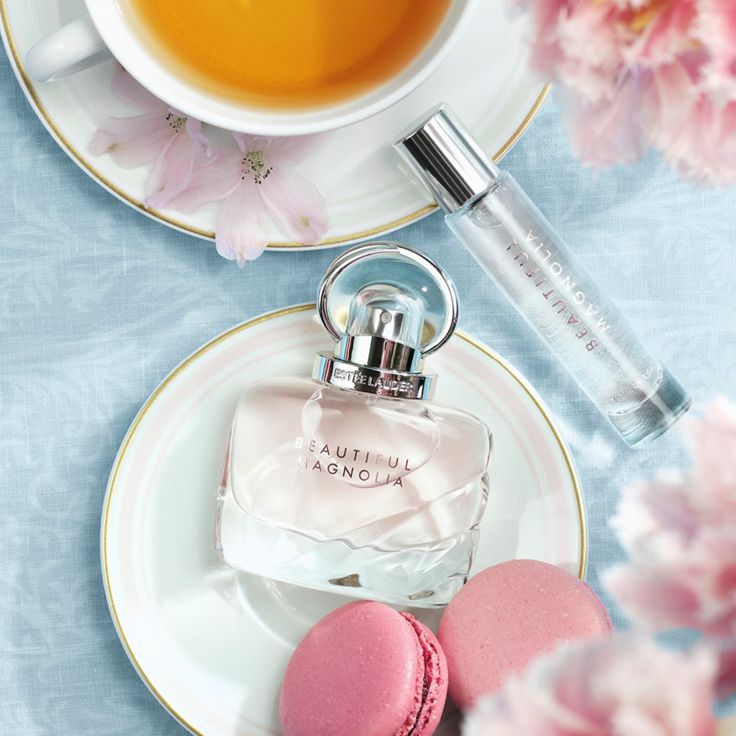 Estée Lauder x Ladurée Beautiful Magnolia Dynamic Delights Fragrance ...