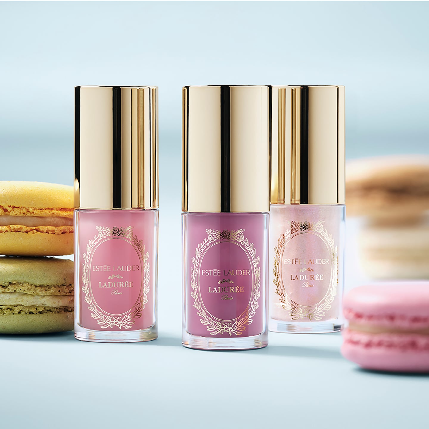 Estée Lauder x Ladurée Colección de Aceites para Labios de edición ...