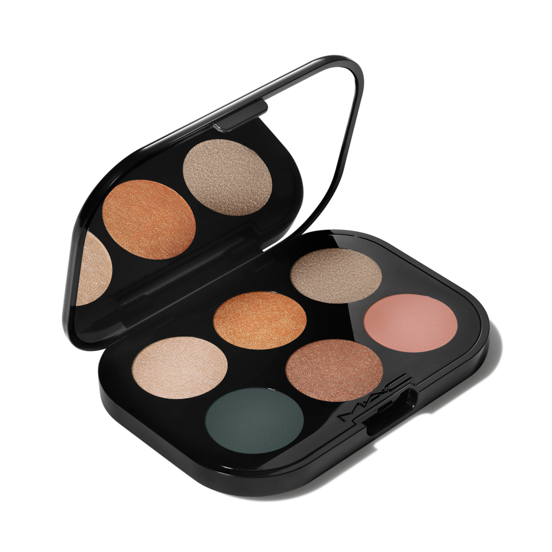 Paleta De Sombras Connect In Colour Unfiltered Nudes Mac Cosmetics